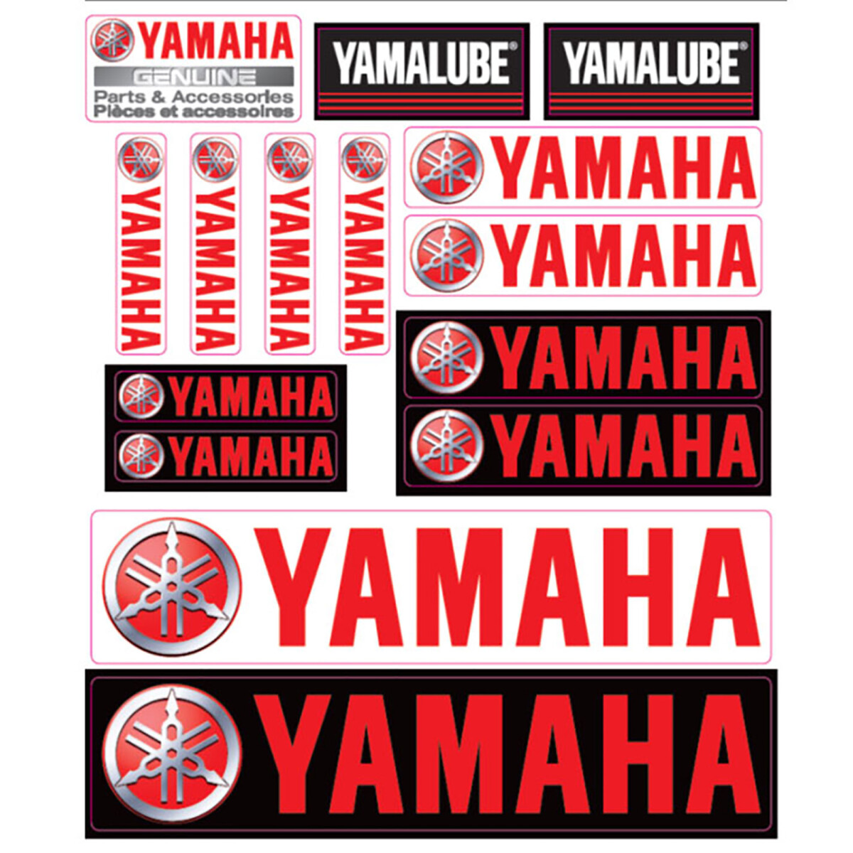Yamaha Sticker Sheet | Quad Expert