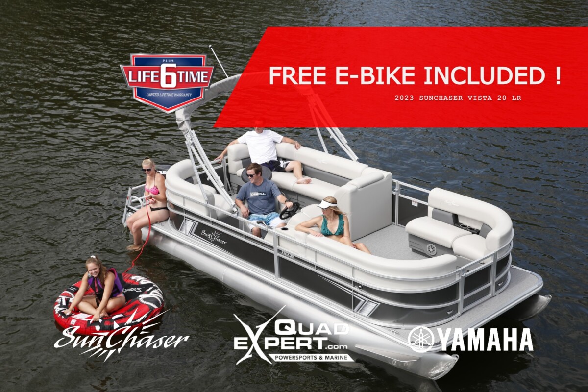 2023 Sunchaser Vista 20 LR Pontoon | Quad Expert